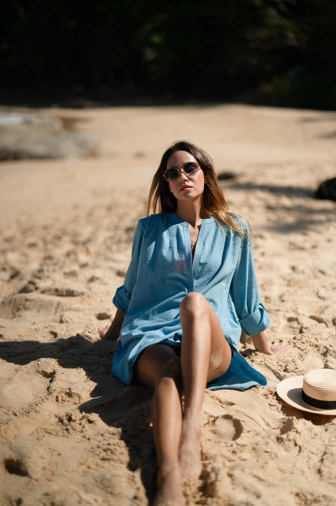 Capri Shirt Cover Up – Apostrophe The Label